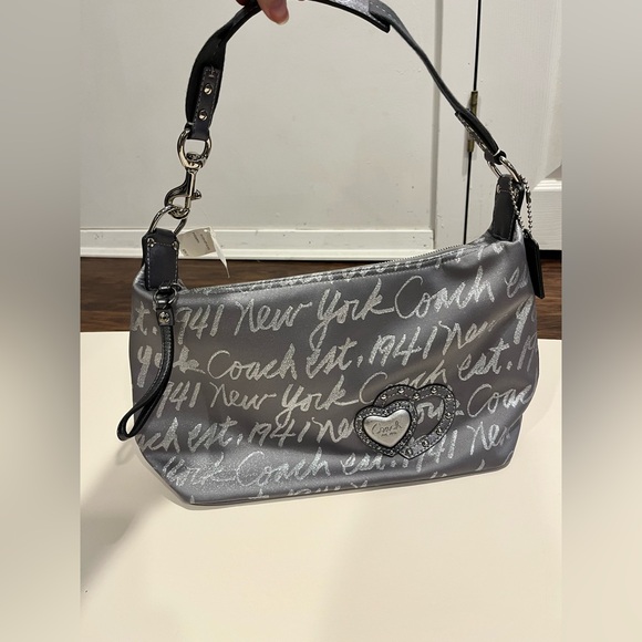 Coach | Bags | Coach Est 941 Silver Bag | Poshmark